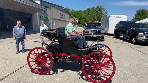 **1908 Sears Motorbuggy: When you could order a car from the Sears catalog** Sears, Roebuck, & Co. began the sale of motor vehicles through its 1908 catalog, the same year Henry Ford introduced the Model T. Sears actually built the car itself, rather than purchasing cars from one of the many existing builders. The factory was known as the Sears Motor Car Works, of Chicago. Sears advertised the 36″ high wheels as “the proper height to give the road clearance necessary and to give the most satisfa