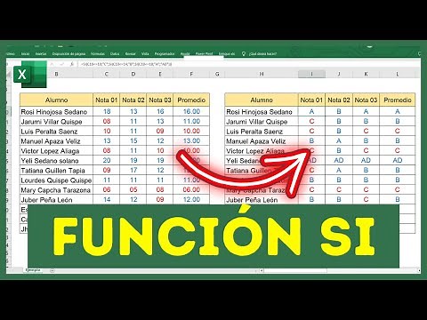 🔴How to CONVERT NUMERICAL notes to LETTERS in Excel Using the IF Function