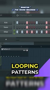 Unlock Infinite Loops in FL Studio! ♾️🔥 #MusicProduction #studiolife | Webster The Sound Engineer