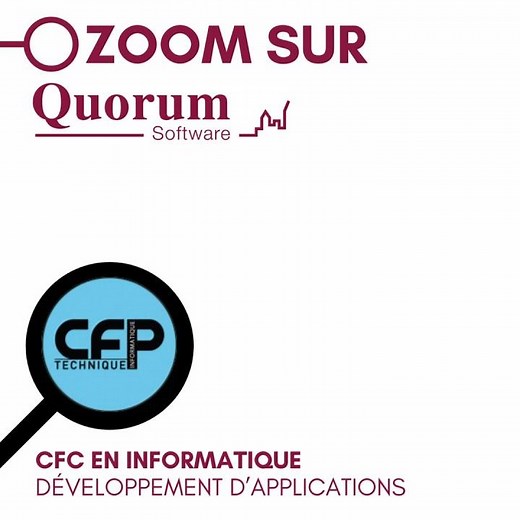Quorum Software | Formation des apprentis