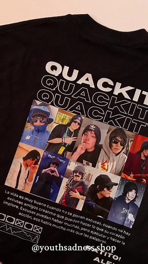 Quackity T-Shirt Collection: Shop @youthsadness.shop