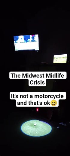 A Winter Time Golf Simulator Is All We Needed #golfsimulator #golf#ohio #snowgolf