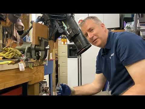 Mercury lower unit shift shaft install linkage