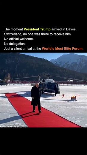 No Red Carpet in Davos: A Symbol of Changing Global Equations | TrendLok