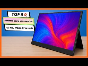 ✅ Top 5 Best Portable Computer Monitor 2025 💻 | Top Travel Monitors for Work, Gaming & Productivity!
