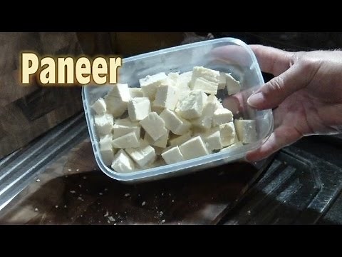 How to make Paneer at home