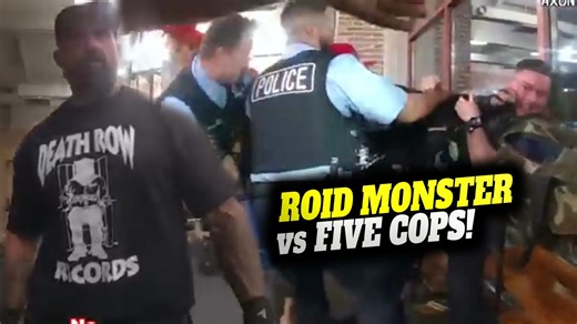 MASS Monster Gym Owner vs FIVE Trespassing Cops! | Highimpactflix