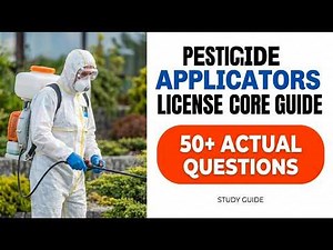 ..PESTICIDE APPLICATORS LICENSE CORE EXAM 2026 | VERIFIED PRACTICE QUESTIONS AND DETAILED ANSWERS
