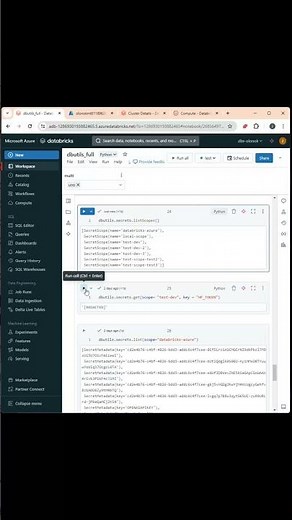 Databricks DButils: Como acceder a todas tus claves (Secrets Scopes o Azure Keyvault)