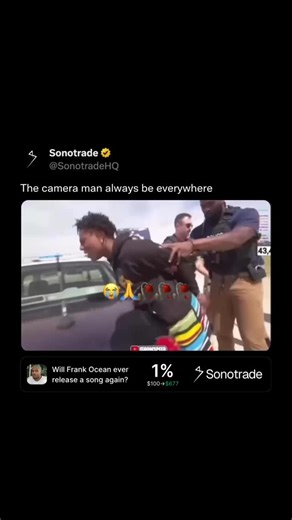 Sonotrade on Instagram: "One thing fans joke about in IShowSpeed’s streams is how his cameraman always seems to never get hurt or phased even when chaos erupts around him — like swatting scares, wild crowd moments, and Speed’s unpredictable antics. In a lot of viral clips, while Speed is screaming, dodging things, or reacting wildly, the cameraman just keeps filming like he’s untouchable, capturing everything calmly while everyone else loses it. It’s become a meme among viewers how he never flin