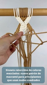 Nuevo patron en MACRAME. 😘 SIGUENOS: @SomosMacram #Macrame #EspaciosUnicos #SomosMacram #Emprendedoras #Boho #MujerEmprendedora #Manos #DiseñodeInteriores #BohoStyle #DecoracionHogar #ManualidadesenCasa #Macram #HechoenCasa #HechoConAmor #Emprendimiento #Decoracion #Tejido #Manualidades #NudosMacrame #HechoEnCasa #MacrameLove #Nudos #ManualidadesEnCasa #Tejer #MujeresEmprendedoras #ManualidadesFaciles #HechoAMano #Macramé #Diseño | Somos Macram