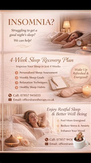 4-Week Sleep Recovery Plan for Insomnia Relief