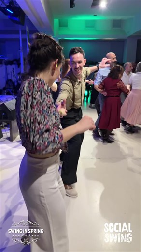2.1K views · 24 reactions | Swing in Spring 2025 - Saturday Night Party #02 @swinginspringfestival Prato Social Dance @swinginspringfestival | Social Swing | Facebook