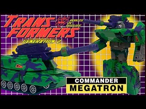 Megatron - Transformers Generation 2 - Retro Review