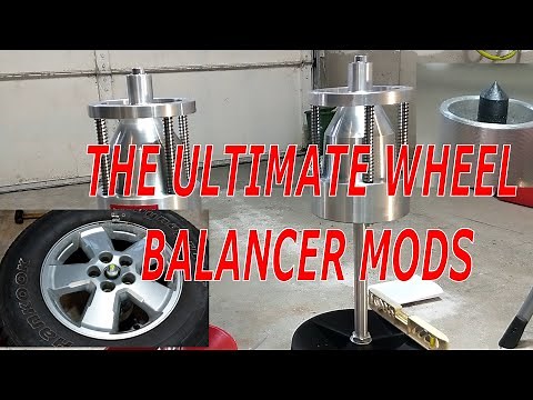 Balance A Tire The Better Way. Free Wheel Balancer Mods Makes It 100x More Accurate For $0. PT 1