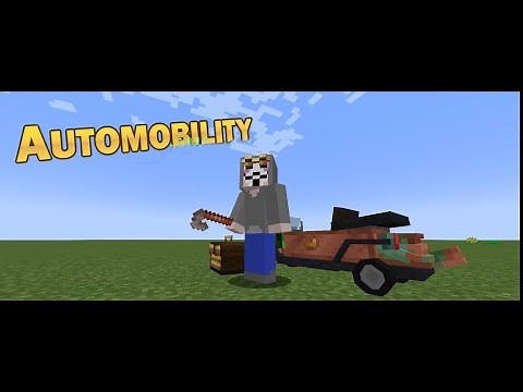 Minecraft: Automobility - Mod Showcase