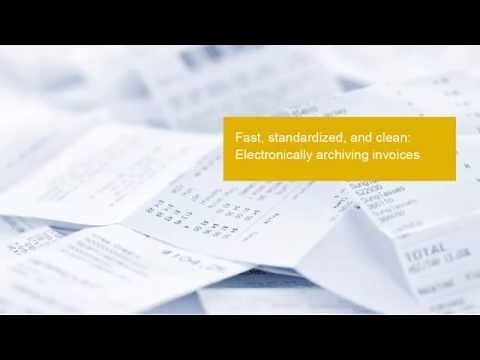 How does Electronic Invoice Processing work?