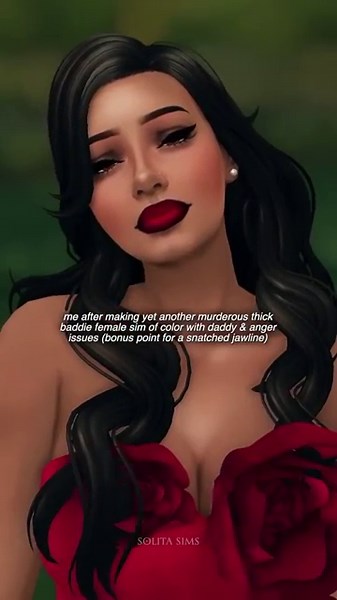 episode one of my Sims 4 Black Widow Challenge - starring Ms. Andry - is out now 🕷️ #TheSims4