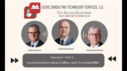 🎧 Episode 8 – Part 2: Green Chemistry, Failure, and Hard Lessons | The Comical Engineers | Lucke Consulting Technology Services, LLC