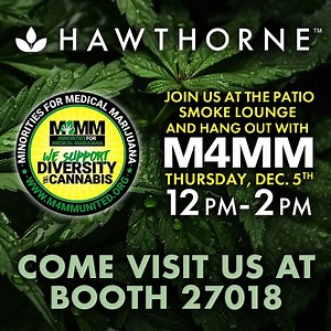 @gavitanorthamerica , @generalhydroponics , @botanicare , @motherearthgrow , @cyco_nutrients @hydrologic #mjbizcon24 booth #27018 . Stop in and talk with I product experts and sales teams. Exclusive swag giveaways and product launches. Make sure to get out to the Patio Smoke Lounge to talk to the @m4mmunited team. Plus: grower hangouts, swap drops, music and interactive experiences! | HawthorneGC | Facebook