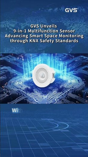 New! KNX Multifunction Sensor, 9 in 1 #gvs #home #knx