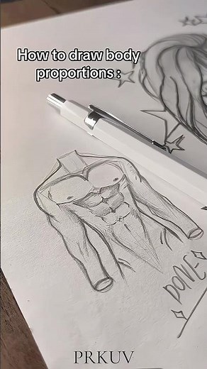 How to draw body proportions drawing drawingtutorial