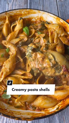 Delicious Creamy Chicken Pasta Shells Recipe