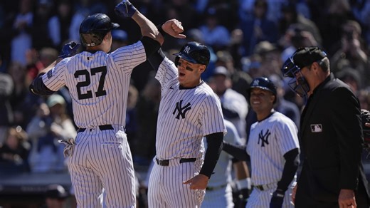 Radio call of Giancarlo Stanton's grand slam