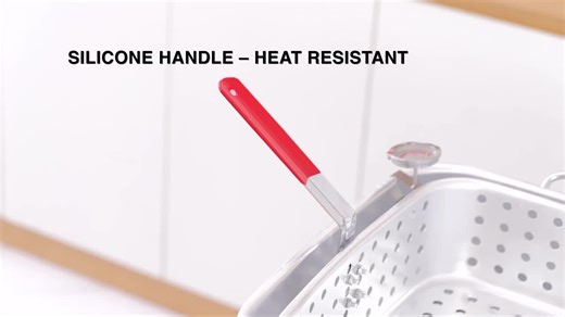 FIRE RIOT Double 18QT Outdoor Propane Deep Fryer Cart with Aluminum Pots, Fry Baskets and Thermometers FR-HTK200-THD