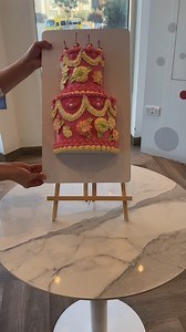 2.5K views · 18 reactions |  Canvas or cake? Spoiler: it’s CAKE!  The Floating Canvas Cake—custom colours, flavours, and your message painted in buttercream art, all seeming to float above the party table. Perfect for birthdays, anniversaries, or any milestone. Tap to design yours and let the celebration pop! ✨ #canvascake #floating #canvas #cakesofinstagram | Mister Baker | Facebook