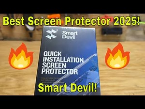 Smart Devil Phone Dust Free Screen Protector Review and Install! Best Phone Screen Protector 2025!