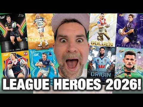 Select NRL League Heroes 2026 | Scorey's Deep Dive Into A New Era of Rugby League Footy Cards!