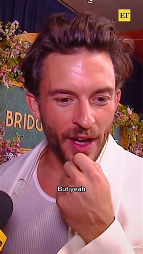 538K views · 5.9K reactions | Jonathan Bailey shares that Nicola Coughlan and Luke Newton didn't need any help for season 3 of 'Bridgerton.' | Entertainment Tonight | Facebook