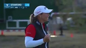 3K views · 23 reactions | Impressive stuff in Texas this week  Anna Nordqvist and Angela Stanford capture today's Innovative Shots of the Day at the Volunteers of America Classic. | Golf Channel | Facebook