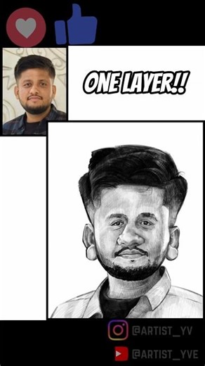 Caricature #SpeedPaint | One Layer, One Brush? #Procreate