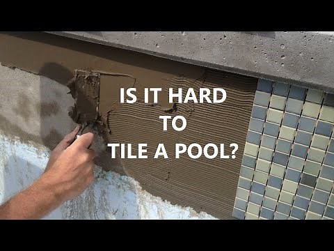 Is It Hard To Tile A Pool?