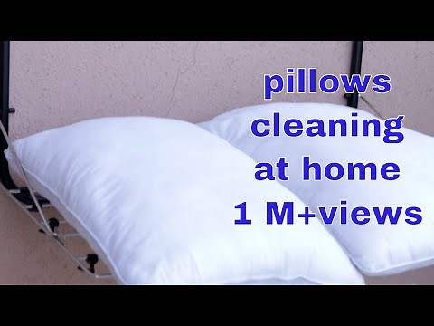 How to wash pillows at home |How to clean bed pillows at home by useful tips and tricks for home.