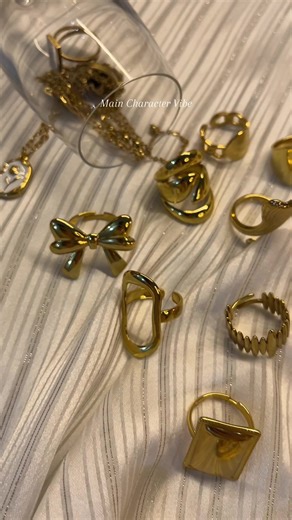 Elevate Your Style with Luxurious Rings✨💅🏻