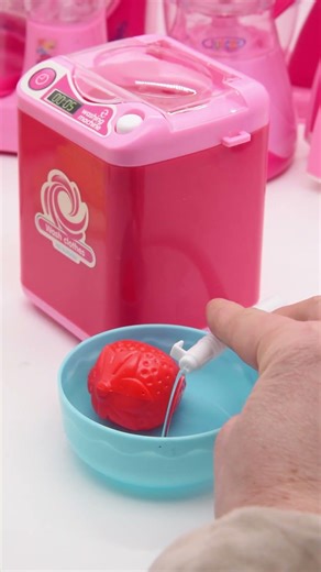 Satisfying with Unboxing &Pink Washing Machines Kitchen Appliance Shop Play House ASMR#toys#unboxing