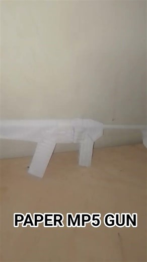 PAPER MP5 gun ....🔫