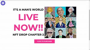 Artist Ashley Longshore drops line of NFTs featuring portraits of Elon Musk and other famous men