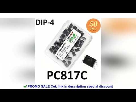 50PCS PC817 PC817C 817 817C EL817 5v Optocoupler FL817C PS817C DIP4 DIP Opto Coupler New and Origina