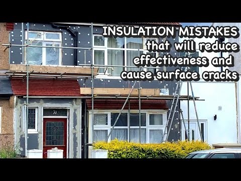 Mistakes in External Wall Insulation that could easily have been avoided
