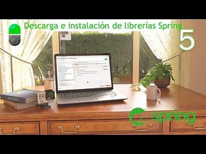 Curso Spring. Descarga e instalación librerías Spring. Spring JAR files. Vídeo 5