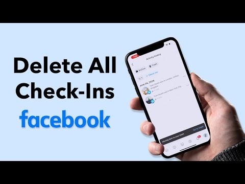 How To Delete All Check Ins On Facebook?