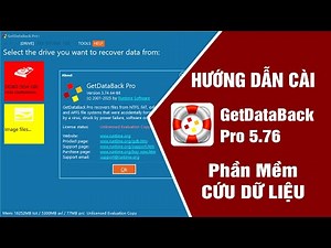 Hướng Dẫn Cài Đặt GetDataBack Pro 5.76 - Phần Mềm Cứu Dữ Liệu Mạnh Mẽ