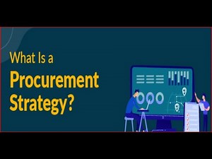How to create a Winning Procurement Strategy!