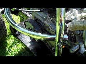 Bar Stool Racer Build and Description 196cc Clone Motor Honda