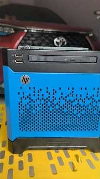 HP MicroServer Gen8 phiên bản màu xanh đặc biệt, phù hợp Ae dùng Home Lab, chạy Nas lưu trữ dữ liệu