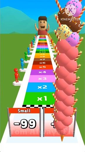 মামাকে আইসক্রিম দিলাম না 🤣🤪😁|| Ice Cream Run Funny Gameplay 30 #shorts #viralshorts #gaming